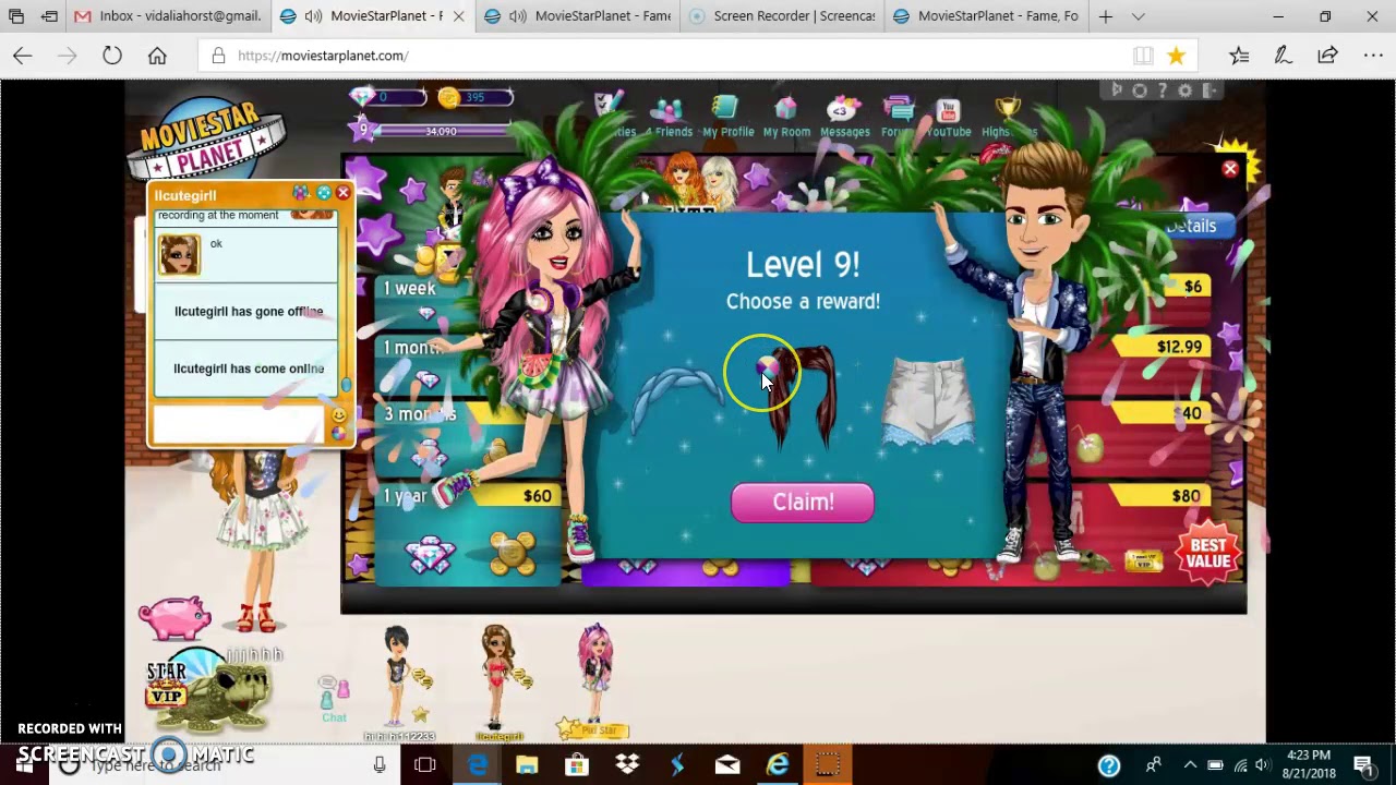MSP RARE GLITCH with Lady Fame Dresses and Drips - YouTube