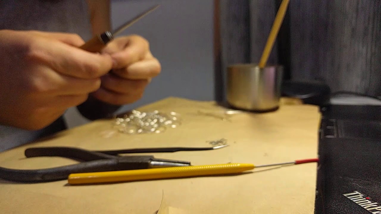 Silver rings for Dacian nails necklace [part I] - YouTube