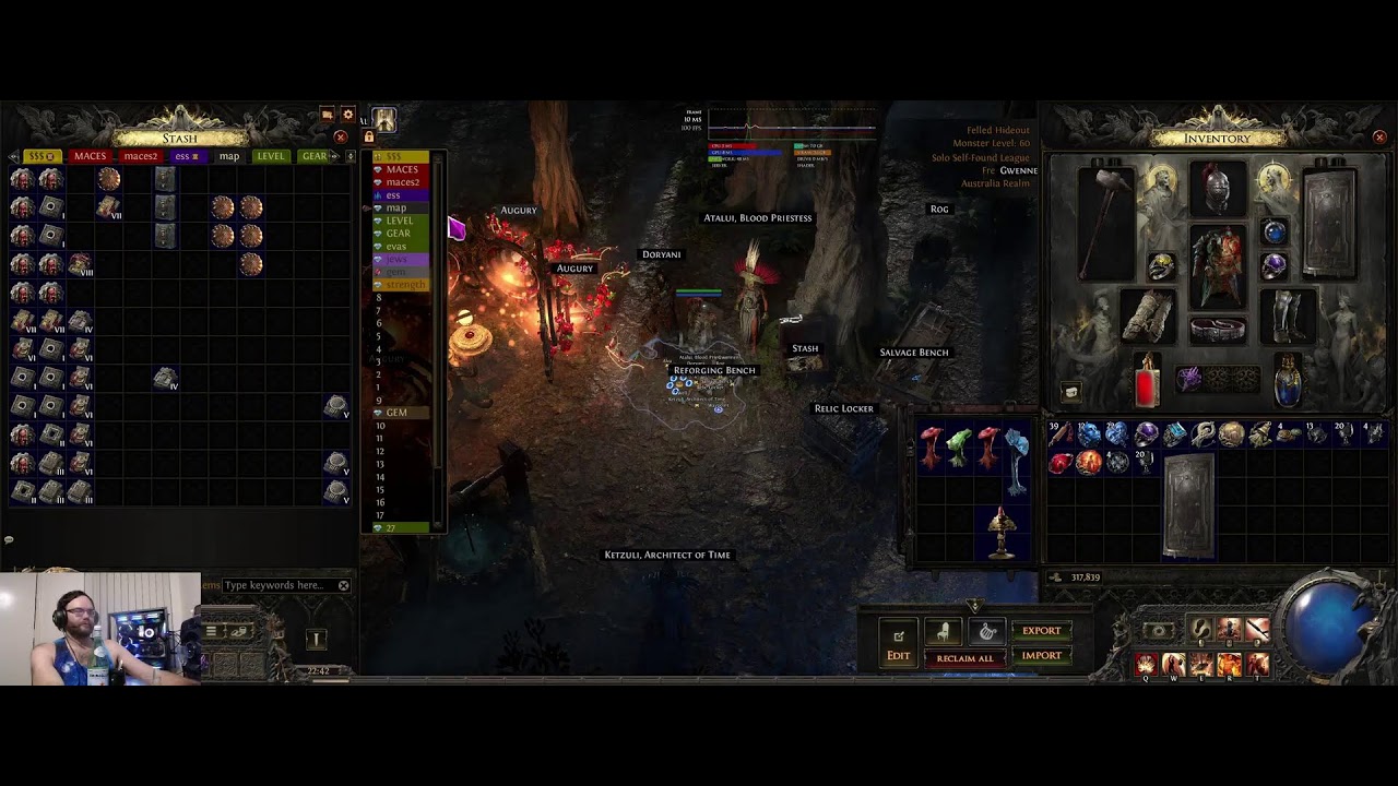 [21:9] Path of Dark Souls Exile Dodge Roll TEW: No Attack Speed Edition ...