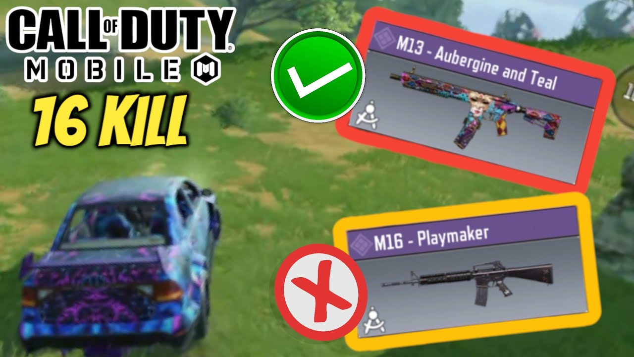 Choosing the Best Rifle: M13 vs M16 - Which Should You Use? Cod mobile ...