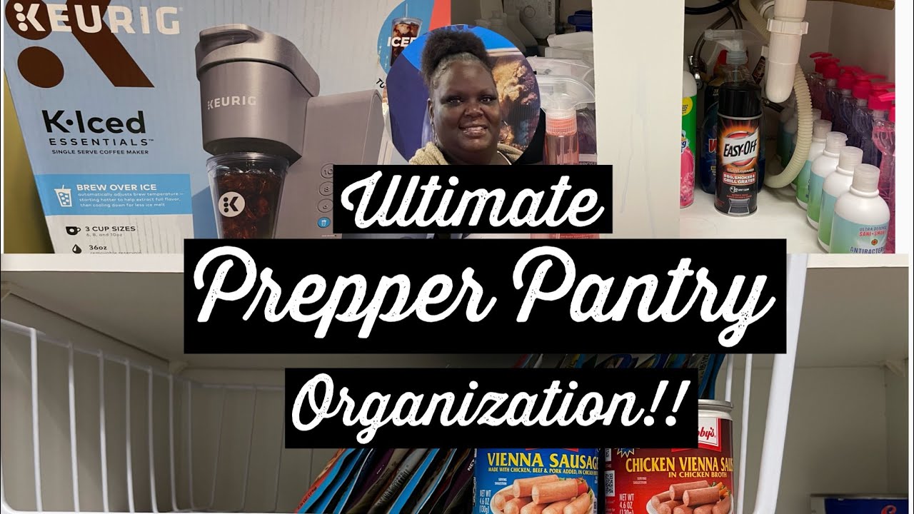 Ultimate Prepper Pantry Organization! New Keurig K-Iced Essential ...
