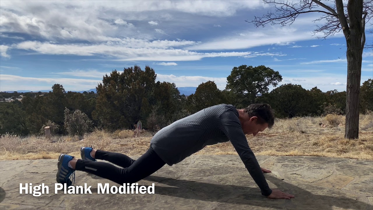High Plank Modified - YouTube