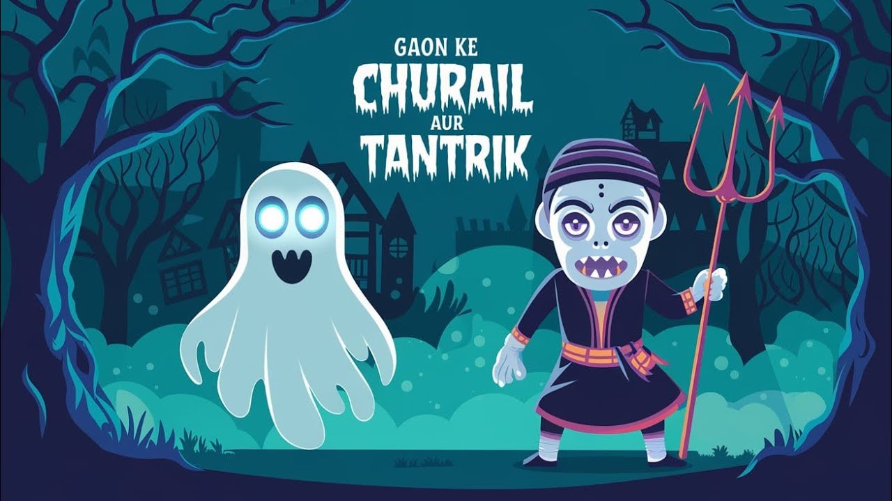 चुड़ैल और तांत्रिक |Churail ki story villa story churail cartoon bhoot ...