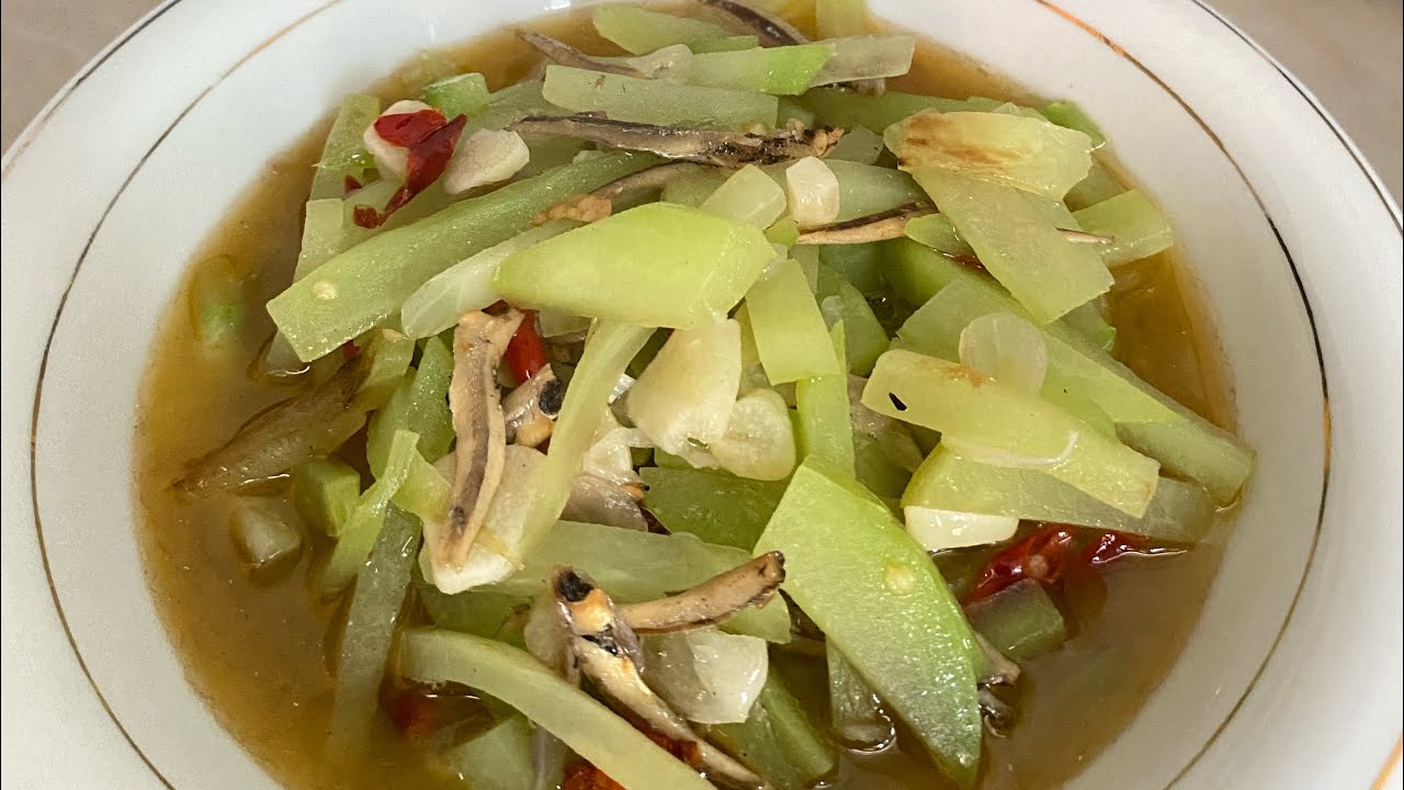 Resep Tumis labu siam ikan teri @dapurzalfa - YouTube