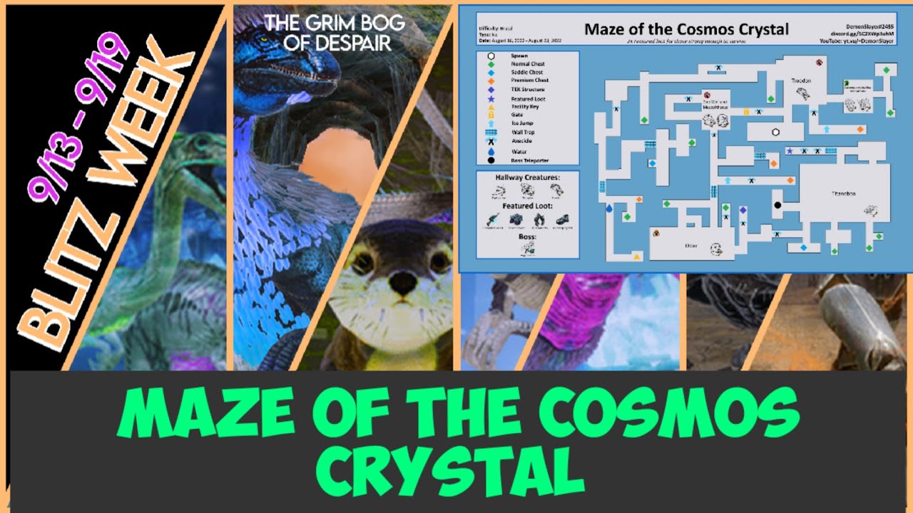 maze of the cosmos crystal dungeon || ark mobile #arkmobile # ...