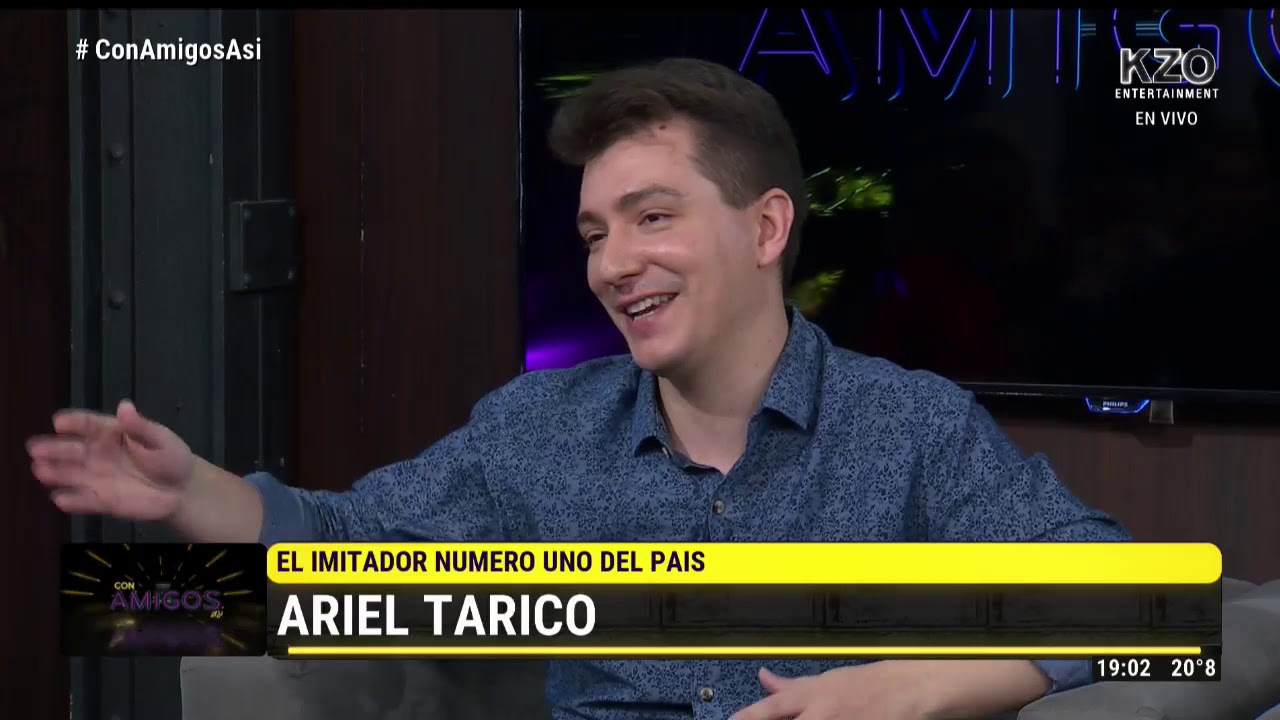 ARIEL TARICO EN CON AMIGOS ASÍ | ENTREVISTA COMPLETA - YouTube