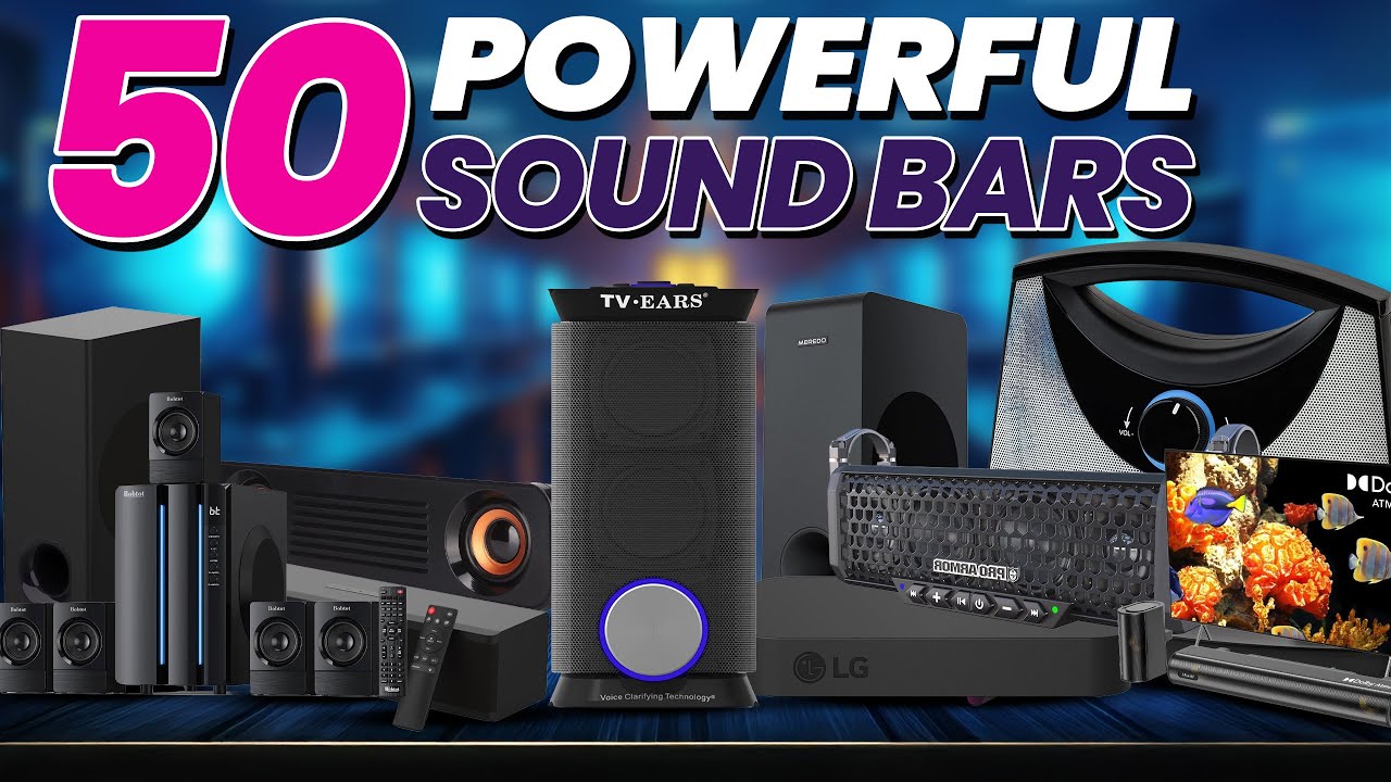 50 Best Powerful Sound Bars on Amazon You Must Try in 2025 - YouTube