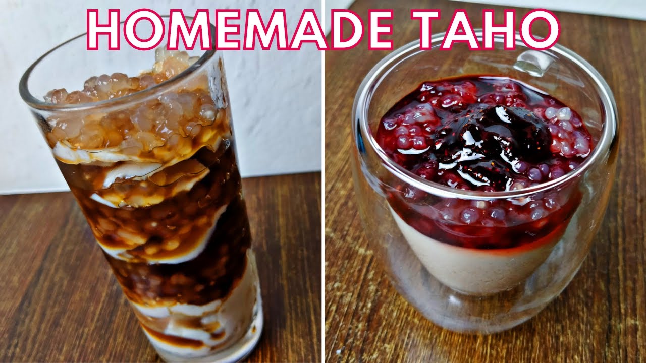Easy Homemade Taho | How To Make Taho At Home | Brown Sugar And ...