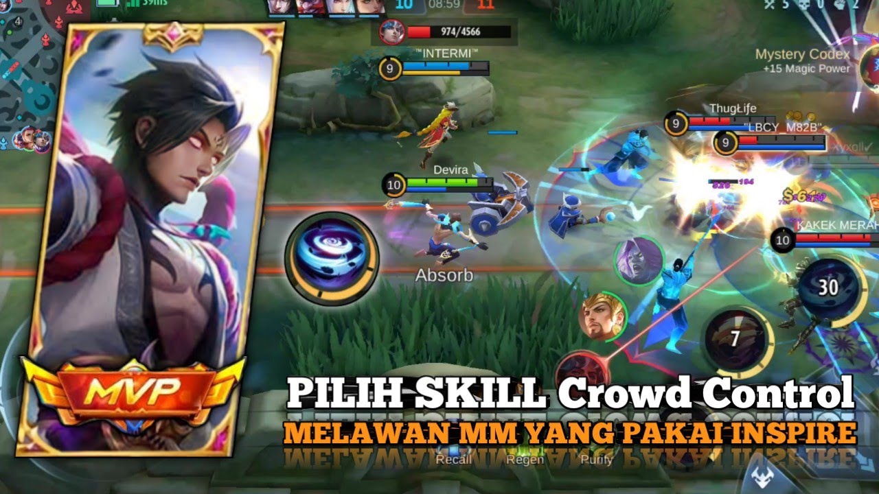 GAMEPLAY VALE, CARA MELAWAN MOSKOV YANG PAKAI SPELL INSPIRE, - YouTube
