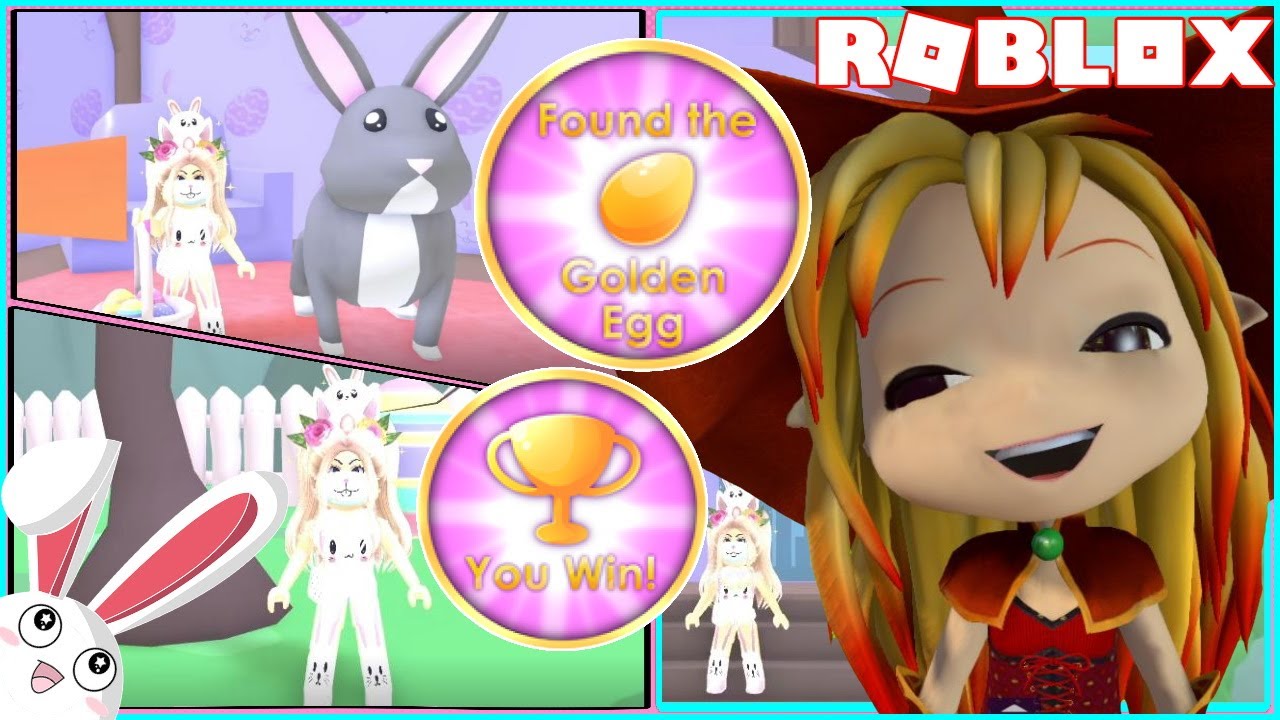 🐰 FINDING THE GOLDEN EGG AND COMPLETING THE OBBY! ROBLOX EASTER OBBY ...
