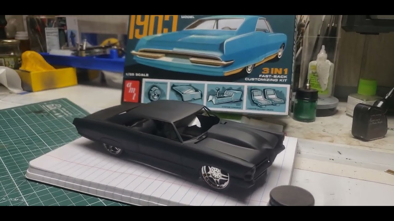 1965 Bonneville, AMT 1:25 Scale 65 Bonneville, 1:25 Plastic car models ...