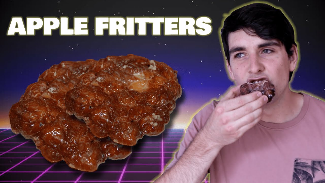 Making Apple Fritters Because I'm Hungry | Plant Based Apple Fritters ...
