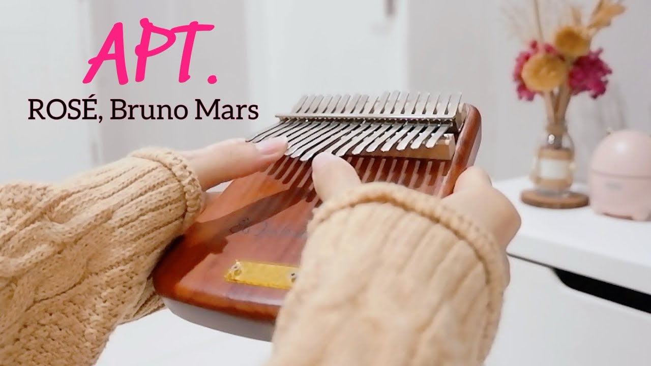 APT. - Rosé & Bruno Mars Relaxing Kalimba Cover Number Tabs by ...