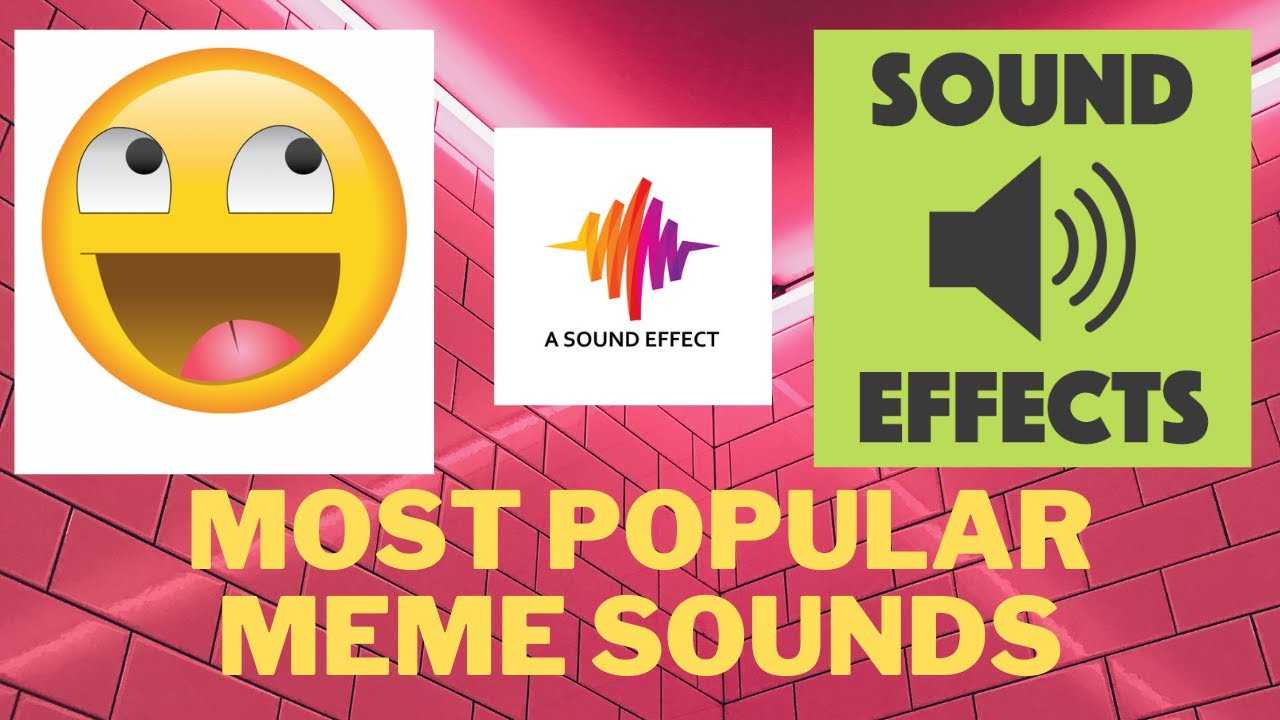 🔵 Popular Meme Sound Effects || No Copyright - YouTube