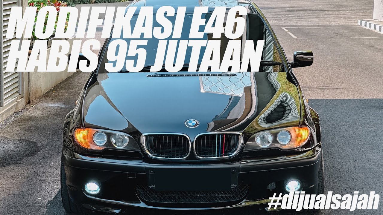 MODIF BMW HAMPIR 100 JT | E46 318i AT 2001 M43 IRIT | TAMPILAN COUPE ...