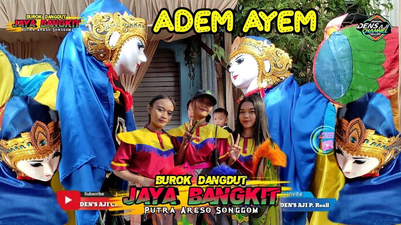 ADEM AYEM TARI BUROK ~ CASIPAH ~ BUROK JAYA BANGKIT | BPK. JOHAN_IBU ...