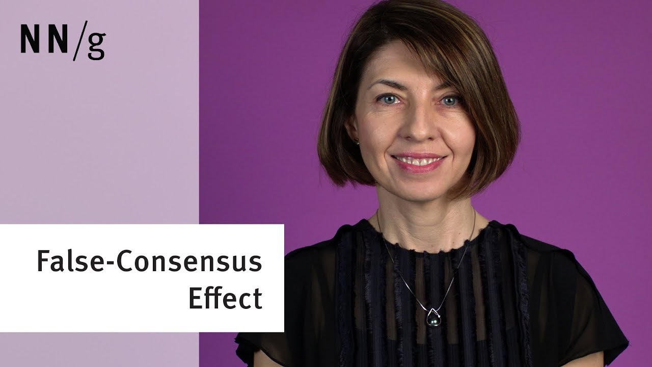 The False-Consensus Effect: You Are Not the User - YouTube