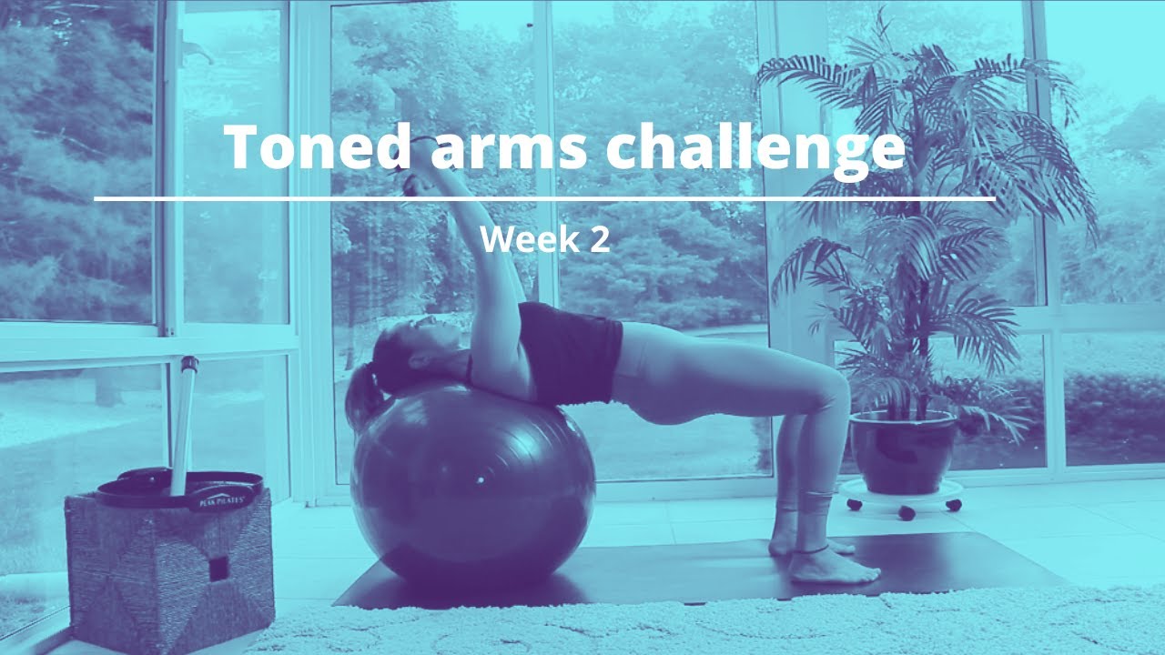 Toned arms workout challenge: Week 2 - YouTube