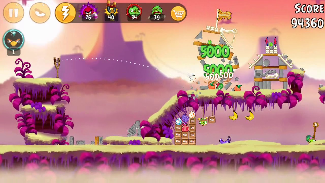 Angry Birds, Jurassic Pork, 35-12, 310390 - YouTube