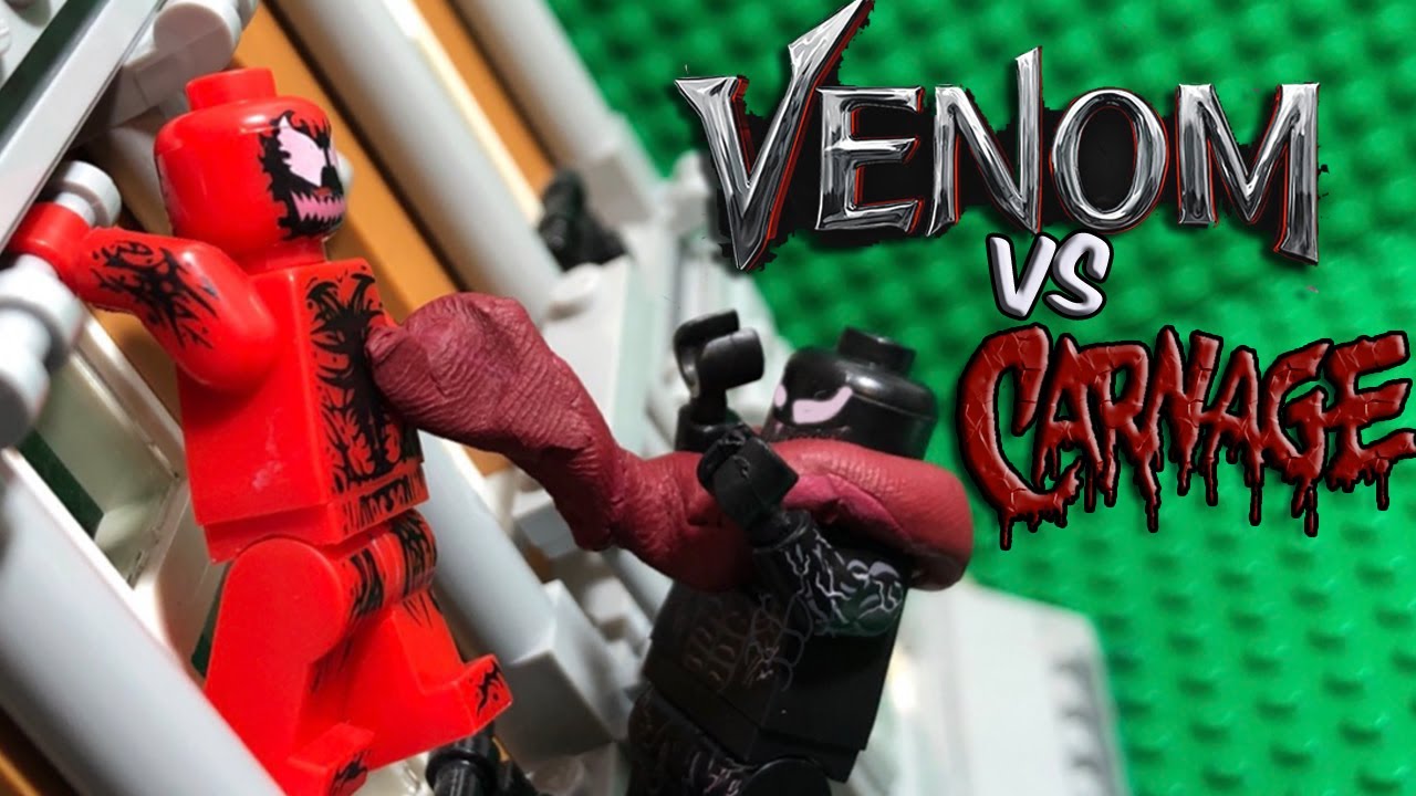 Lego Venom vs Carnage | Stop Motion Animation - YouTube
