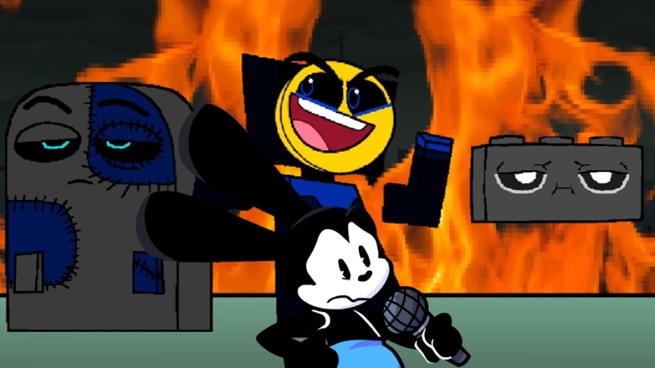 Oswald plays Frowntown.exe - YouTube