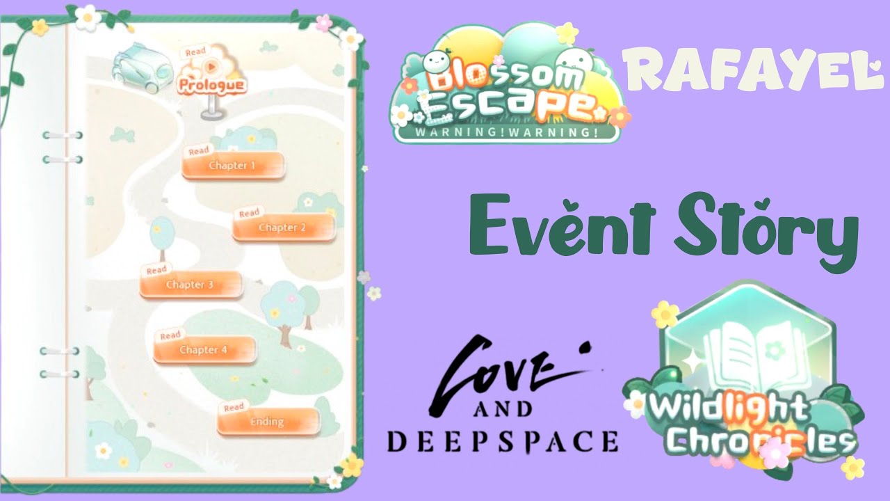 Rafayel: Blossom Escape | Wildlight Chronicles | Event Story | Love and Deepspace - YouTube