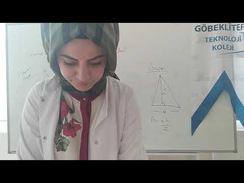 12 SINIF MATEMATİK ÇEVRE ALAN VE HACİM ÖLÇME 1 BÖLÜM