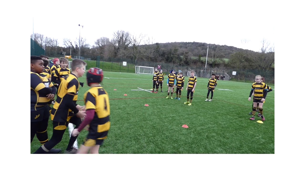 Hucclecote RFC U12 v Cinderford 23 Feb 2020 - YouTube