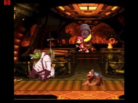 Let's play Donkey Kong Country 3 part 15 Baron K. Roolenstein Round 2 ...