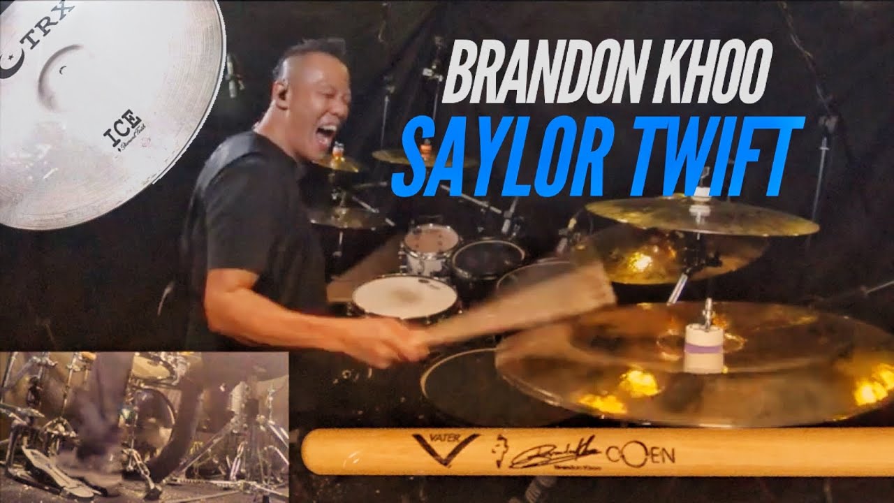 Brandon Khoo Drum Cam - Saylor Twift - YouTube