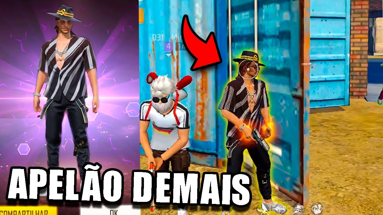 TESTEI O SANTINO, COMO USAR A HABILIDADE DO NOVO PERSONAGEM Free Fire ...