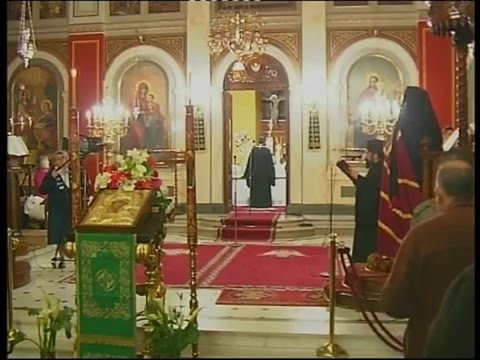 ΛΥΧΝΟΣ TV- ΑΚΟΛΟΥΘΙΑ ΚΑΙ Α' ΣΤΑΣΗ ΧΑΙΡΕΤΙΣΜΩΝ ΤΗΣ ΘΕΟΤΟΚΟΥ - YouTube