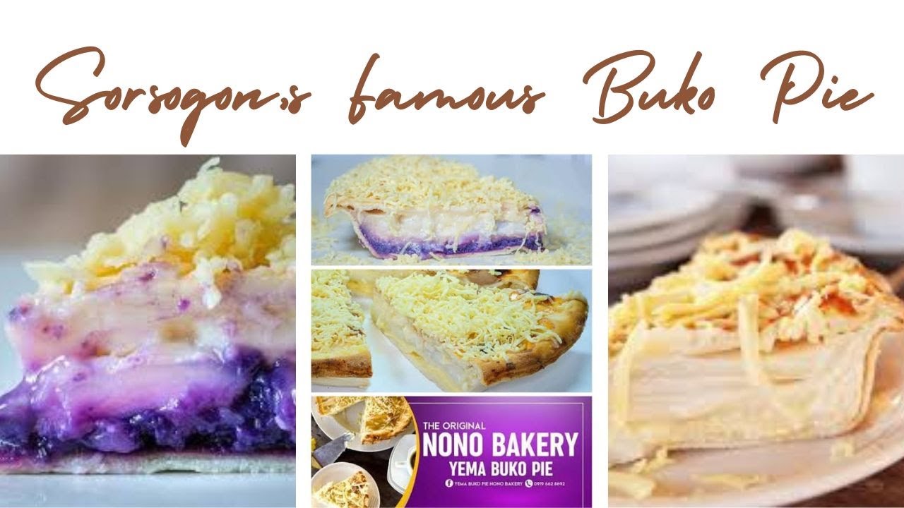Famous Buko Pie in Sorsogon | Nono Buko Pie - YouTube