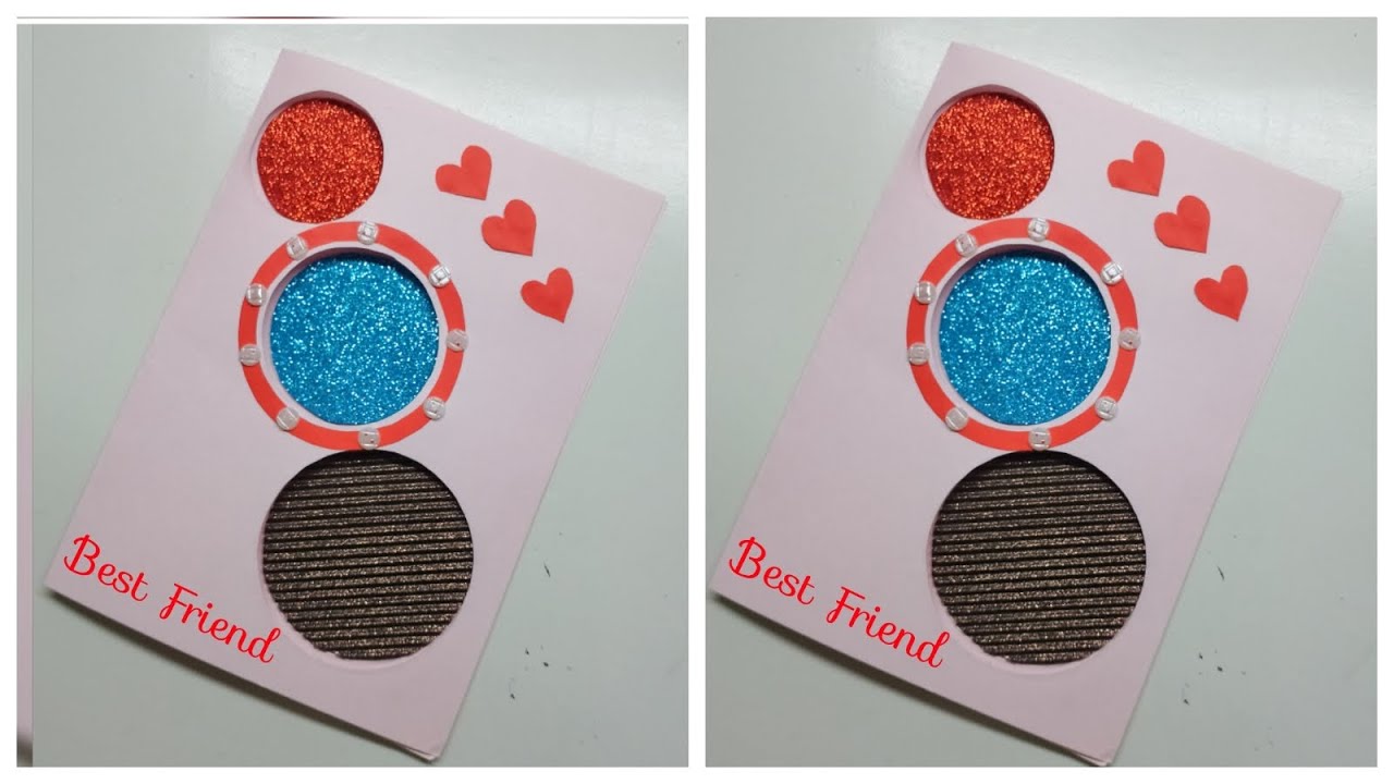 Beautiful and simple handmade card ideas for best friend | Cute ...