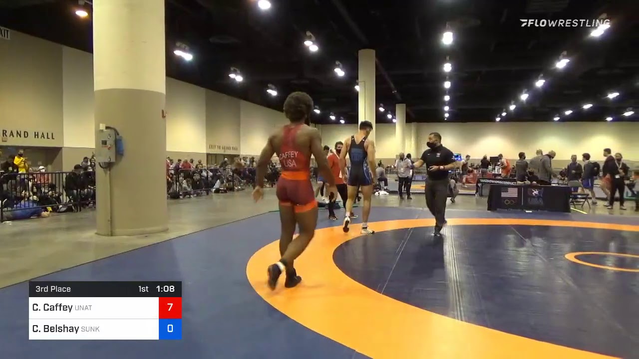 86 Kg 3rd Place Cameron Caffey Unattached Vs Cade Belshay Sunkist Kids ...