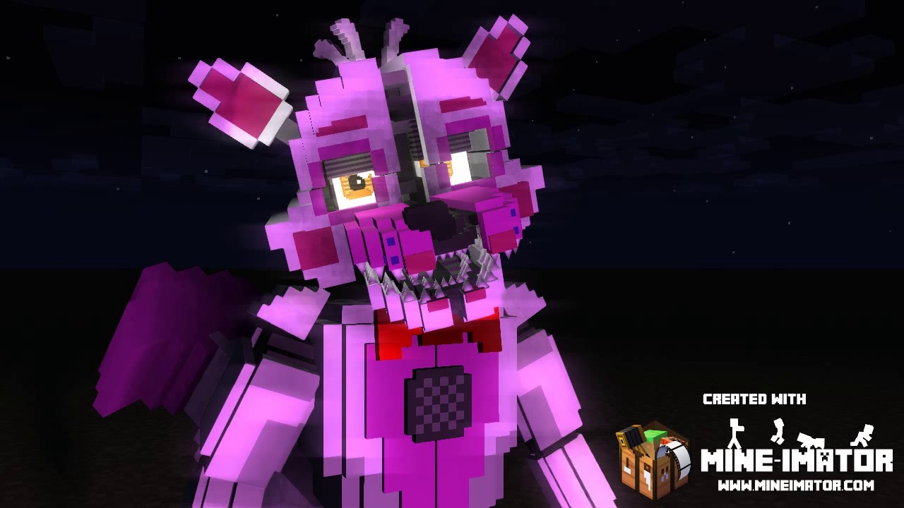 [Mine-imator] Teste do Funtime Foxy - YouTube