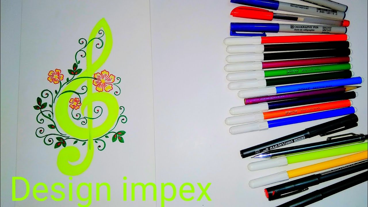 How to decorate project files with cover page || Cover page decoration ...