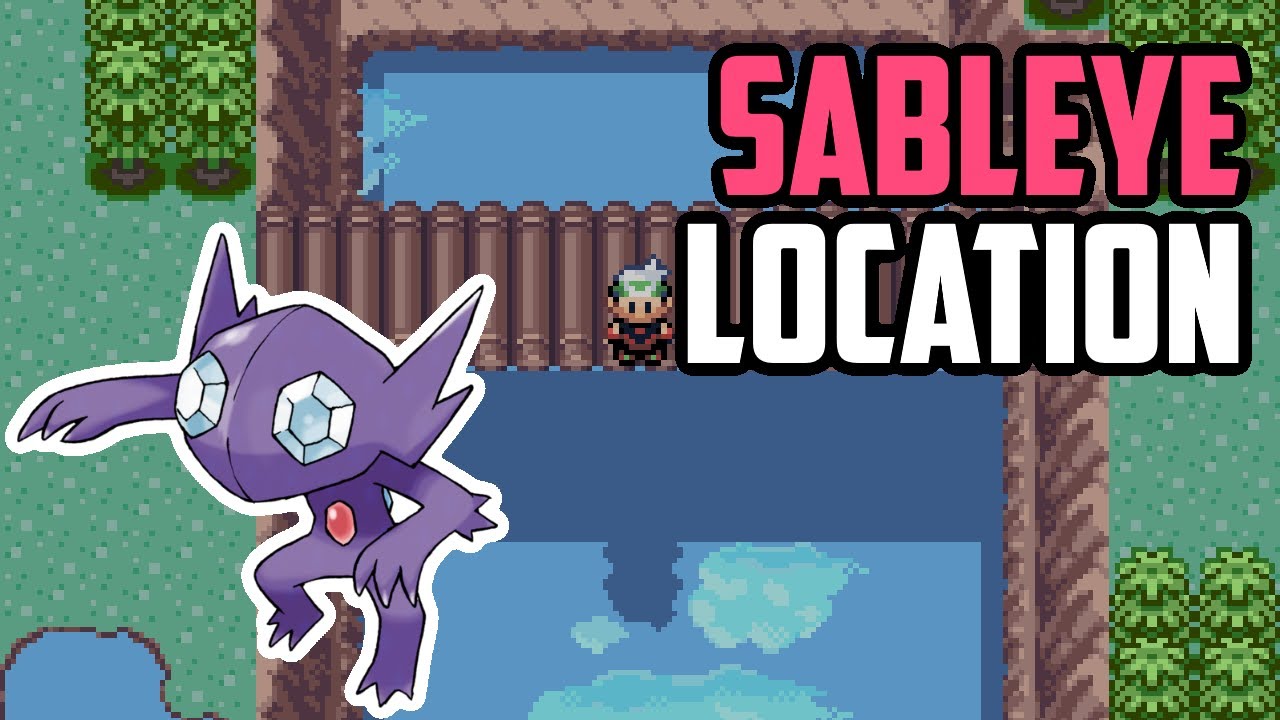 How to Catch Sableye - Pokémon Emerald - YouTube