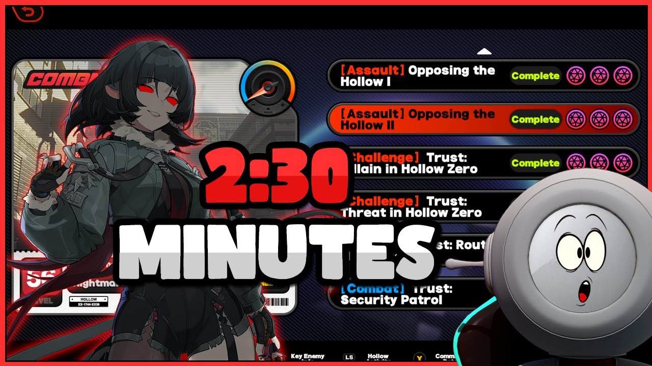 Opposing the Hollow II - Jane Doe Boss Fight Speed Run - YouTube