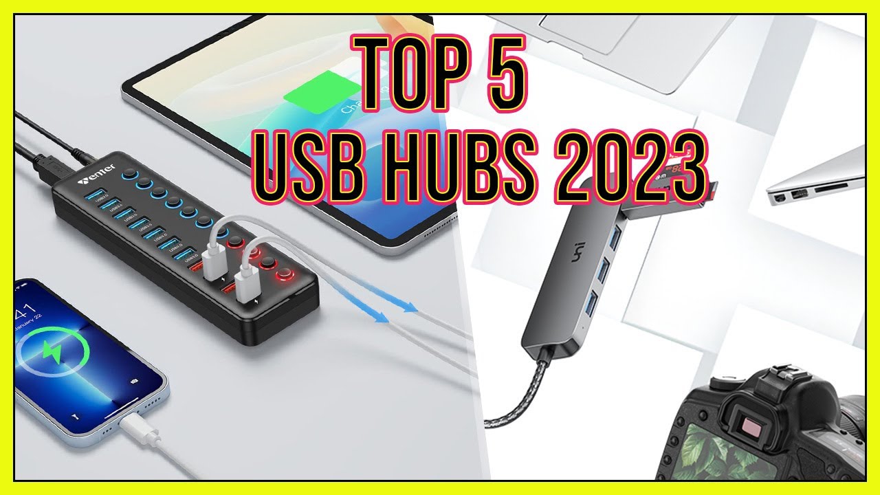 Top 5 USB Hubs of 2023 - YouTube