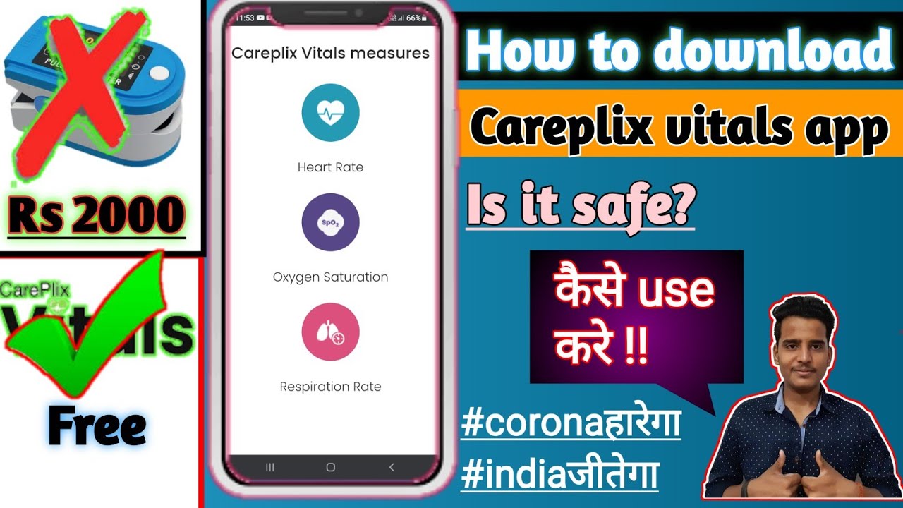 Careplex vitals app | Pulse oximeter app | Pulse oximeter | careplix ...