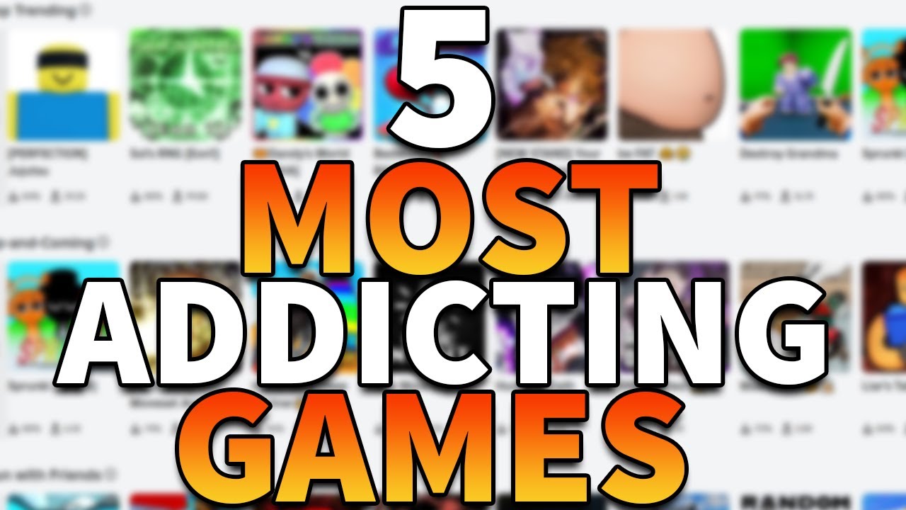 Addicting Roblox Games you should NEVER Play - YouTube