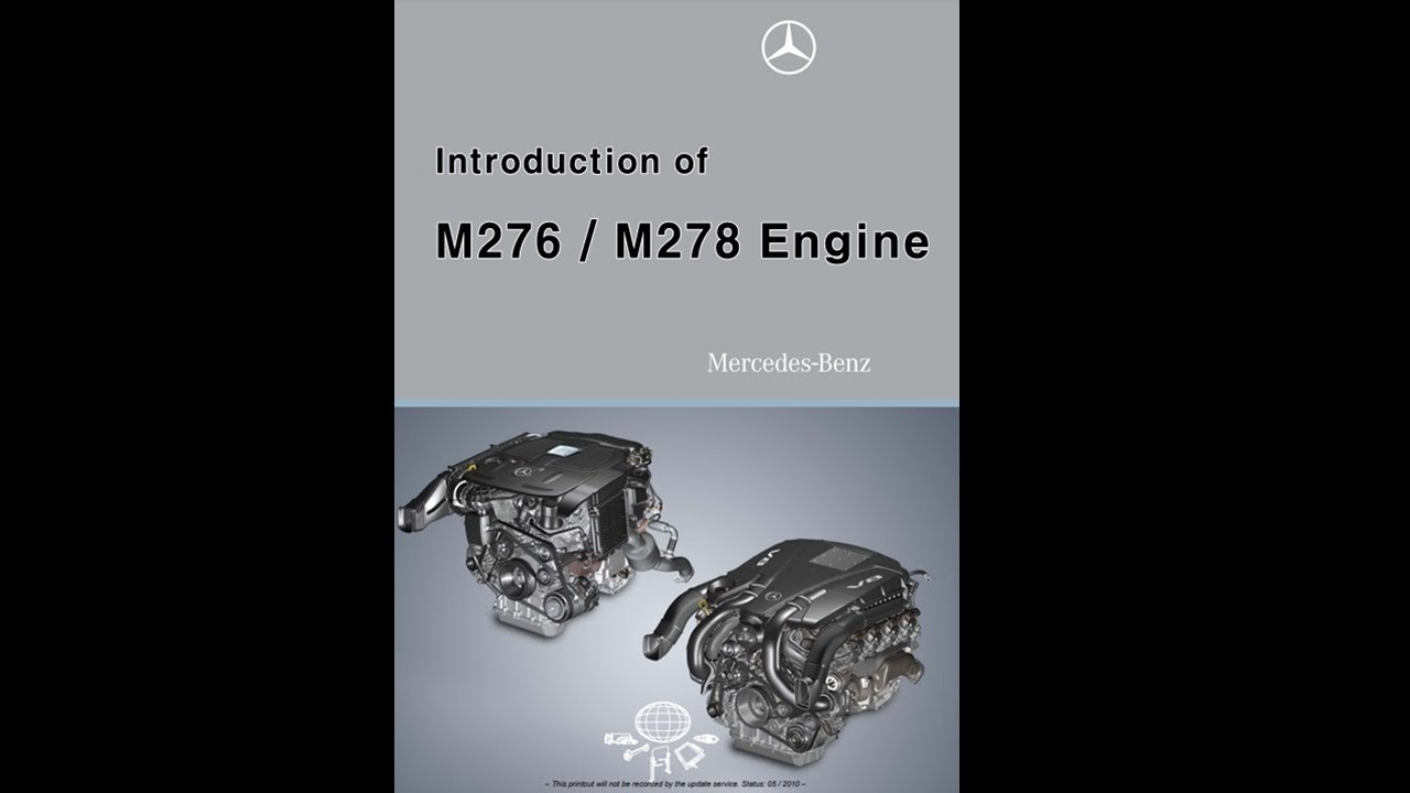 (249) 벤츠 ★M276 / M278 엔진 설명서 (다운로드) #벤돌이tv - YouTube