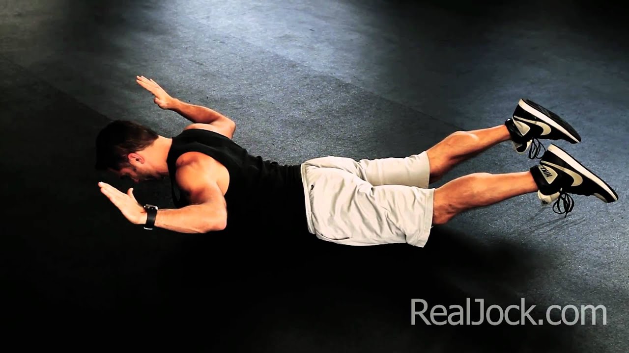 Bilateral Trunk Hip Extensions - YouTube