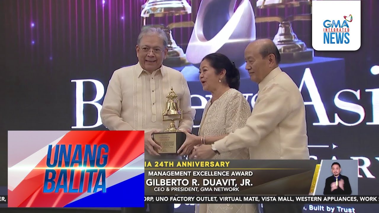 GMA Network CEO & President Gilberto R. Duavit, Jr., ginawaran ng ...