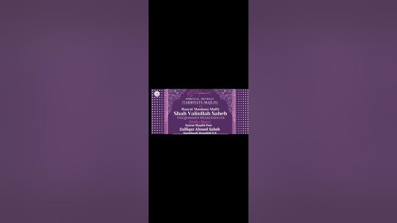 DARUS SULOOK is live Fajar ke Baad ka Bayaan - YouTube