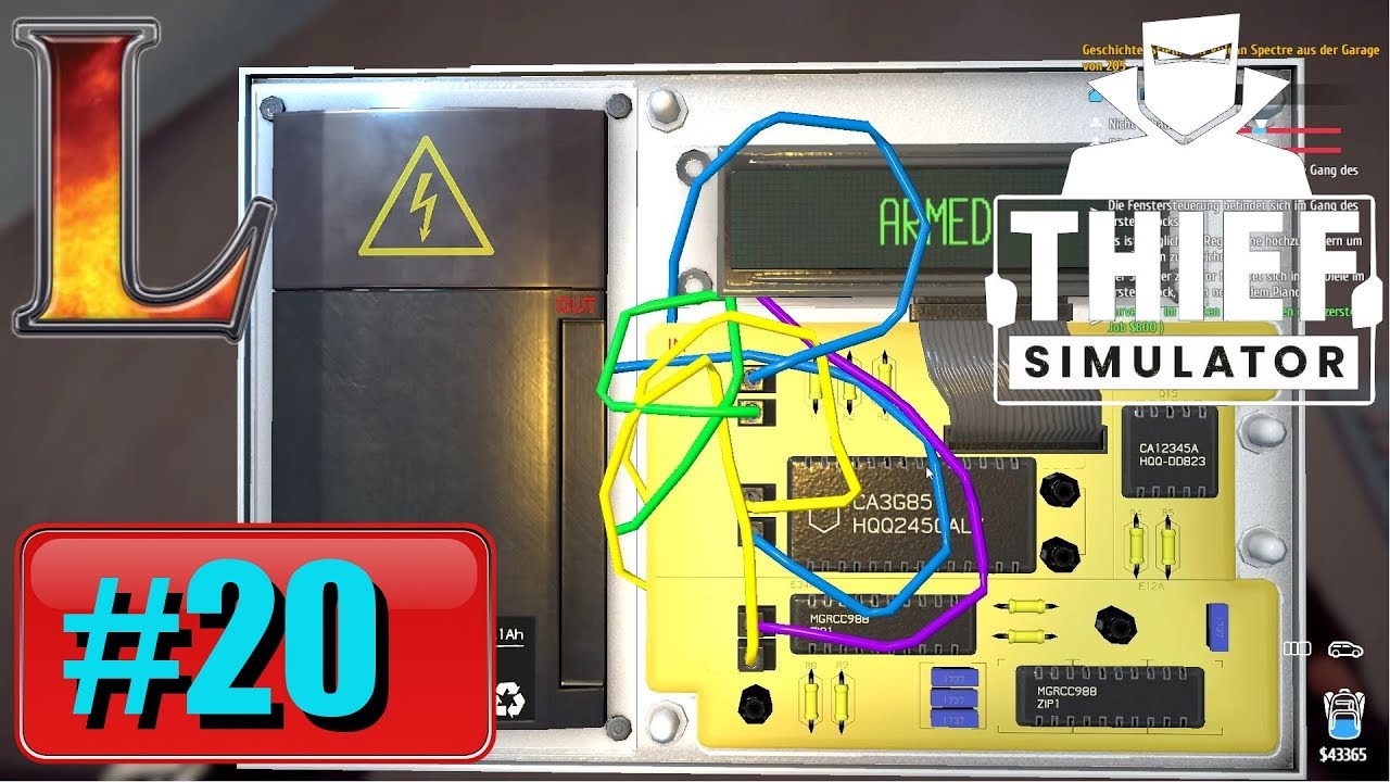 Kamera`s hacken | Thief Simulator #20 | Let`s play Deutsch - YouTube