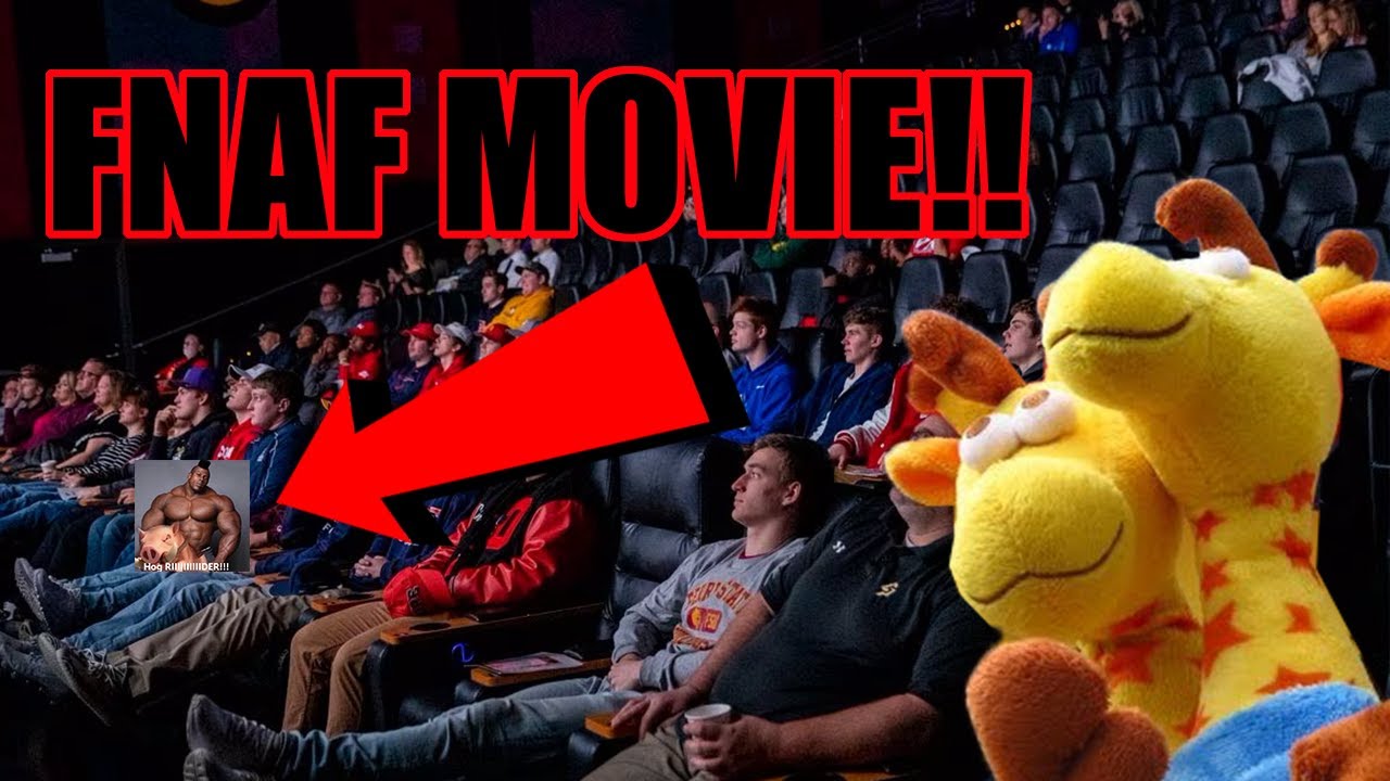 Geoffrey and Freinds see a NEW FNAF MOVIE at the THEATER (secret fnaf ...