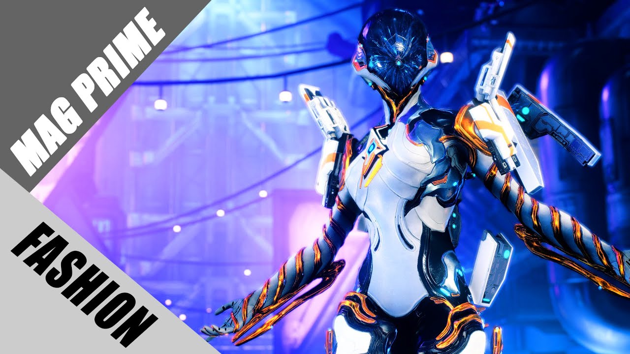 Warframe | Fashion Frame | Mag Prime : Liberator - YouTube