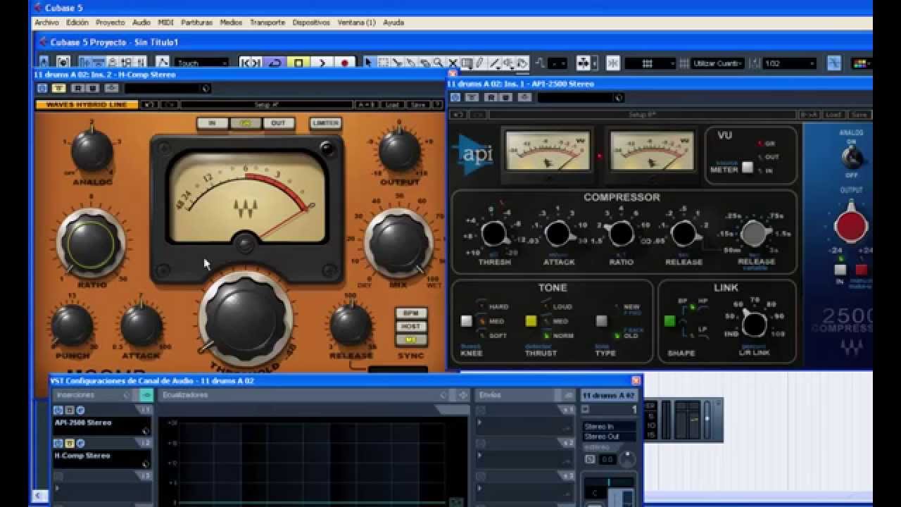 comparativa compresores api 2500 vs h comp - YouTube